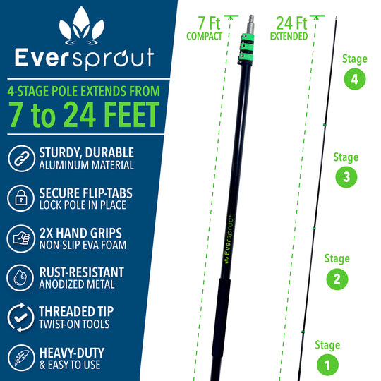 Fruit Picker + Extension Pole – Eversprout