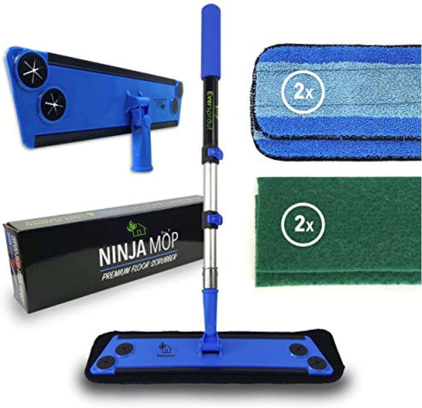Ninja Floor Mop + 3' Pole – Eversprout